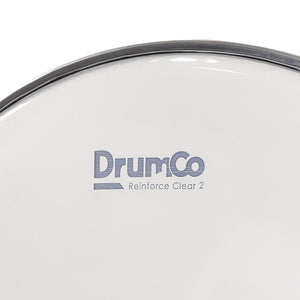 DrumCo DR-12RC2 2-12" Reinforce Clear DrumHead